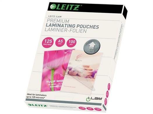 Leitz A5 Lamineringslomme 74930000